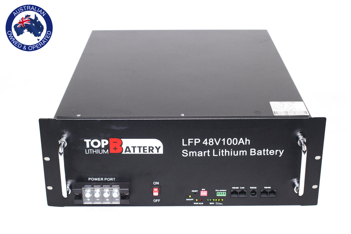 48V 100Ah Lithium Battery 19 Inch Rack – Top Lithium Battery